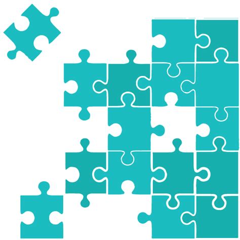 Jigsaw Puzzle Texture Pieces Background Transparent