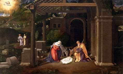 Andrea Previtali Nativity C Nativit Arte Mare Olio Su Tela