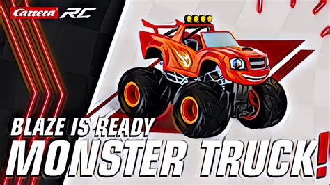 Blaze Monster Truck Goes On A SUPER Adventure Carrera YouTube