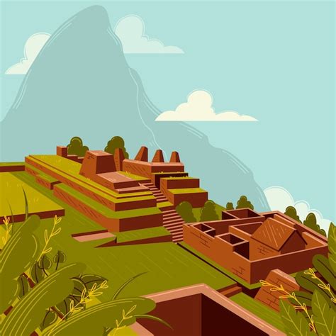 Ilustraci N Peruana Dibujada A Mano Vector Gratis