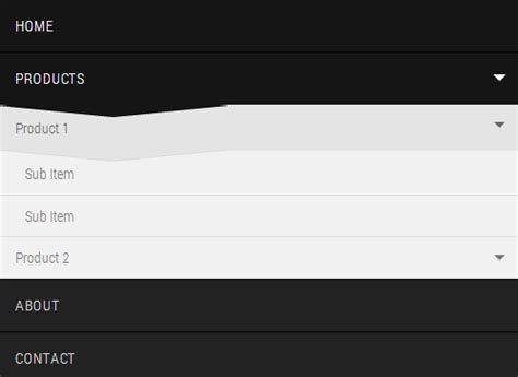 Super Smooth Accordion Dropdown Menu Using Jquery And Css Jquery Plugin
