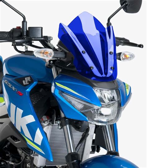 Cúpula Puig Naked New Generation Sport Suzuki GSX S125 Azul 9873A