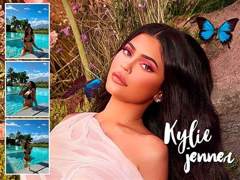 Kylie Jenner muestra su increíble figura en un diminuto bikini negro