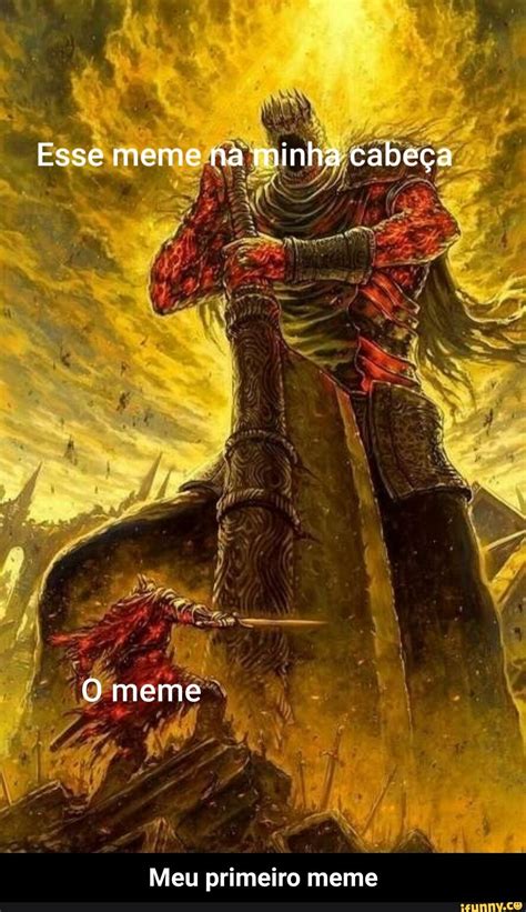 Esse meme na minha cabeça O meme Meu primeiro meme Meu primeiro meme