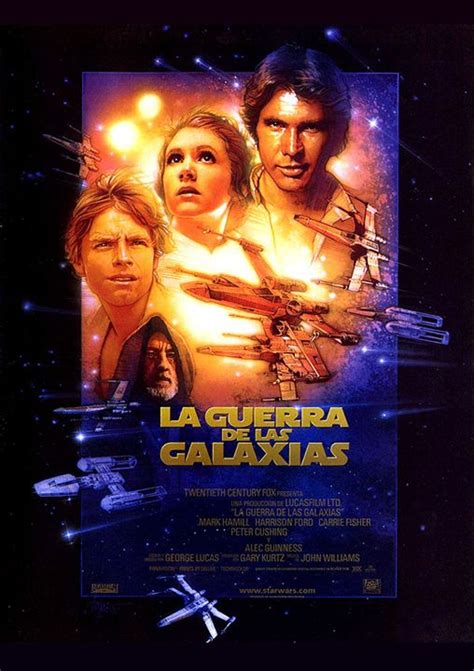 Cartel de la película Star Wars Episodio IV Una nueva esperanza La