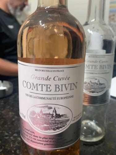 Domaine du Pere Guillot Comte Bivin Grande Cuvée Rosé Vivino France