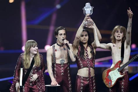 Maneskin Vincono LEurovision 2021 La Vittoria AllItalia Dopo 31 Anni