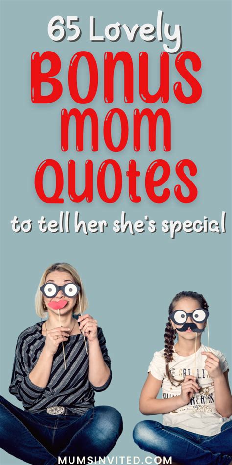 65 Adorable Bonus Mom Quotes To Tell Her She S Special Artofit