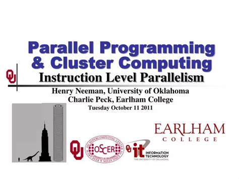 ppt parallel programming and cluster computing instruction level parallelism powerpoint