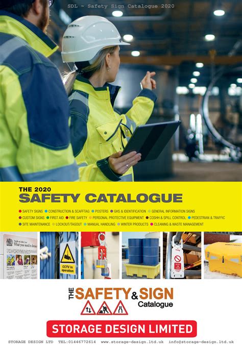 Storage Design Limited Sdl Safety Sign Catalogue Dpi Page
