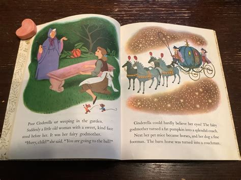 Walt Disneys Cinderella Golden Book Etsy