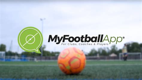 MyFootballApp L appli des clubs et éducateurs du foot amateur YouTube