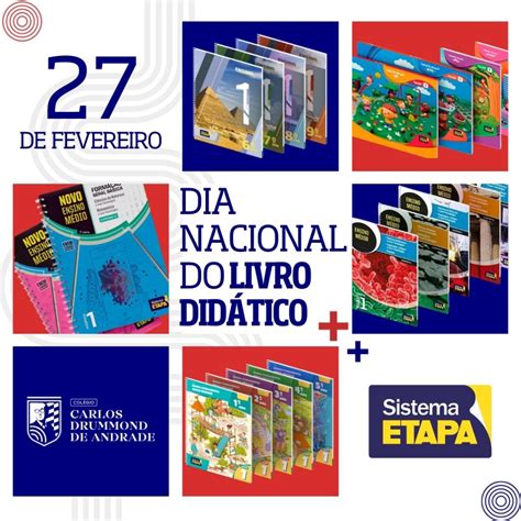 DIA NACIONAL DO LIVRO DIDÁTICO CCDA Colégio Carlos Drummond de Andrade