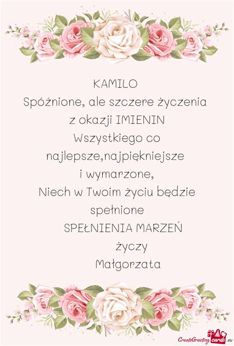 Wszystkiego Co Najlepsze Najpi Kniejsze Darmowe Kartki