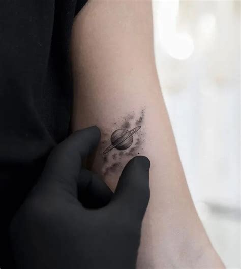 48 Spectacular Saturn Tattoo Ideas To Feel Glorious