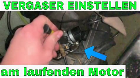 TUTORIAL Vergaser Grundeinstellung Machen LIVE Am Roller Vergaser