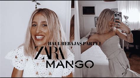 HAUL REBAJAS PARTE 1 ZARA Y MANGO Try On Havelovefforme YouTube