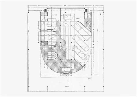 Villa Savoye Planos Tecnne Arquitectura Y Contextos