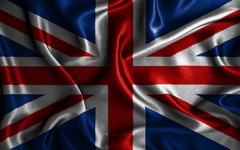 United Kingdom Flag Silk Wavy Flags European Countries UK Flag