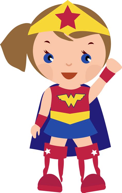 Superhero Backgrounds Clip Art Library
