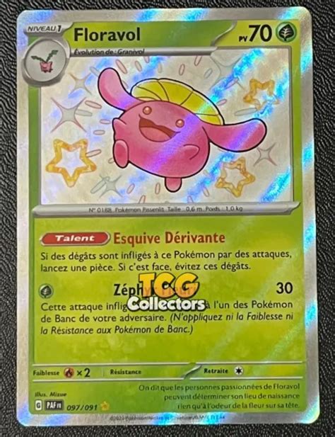 Floravol 097 091 Destinées de Paldea EV4 5 carte Pokémon