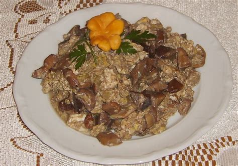 Grzyby Z Jajkiem Przepis PrzyslijPrzepis Pl