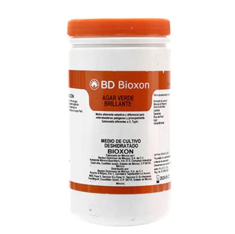 Agar Bilis Verde Brillante De 450 G Microbiologia