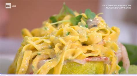 É sempre mezzogiorno Ricetta tagliolini nel limone di Mauro e Mattia