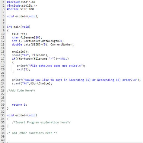 Solved Lab Insertion Sort Algorithm The Insertion Sort Chegg