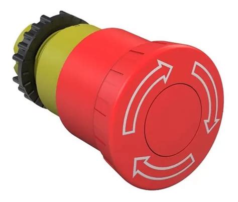 Botão De Emergência Rotativo Vermelho 22 5mm Csw besg Wh Weg