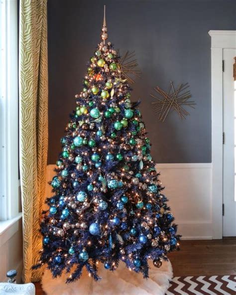 Rvore De Natal Azul Ideias Incr Veis Dicas De Como Decorar