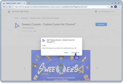 How To Use Custom Cursor For Chrome Sweezy Custom Cursors