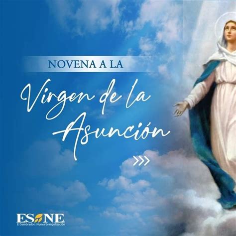 Pin de Adriana Parada S en Novena por la Asunción de la Virgen María