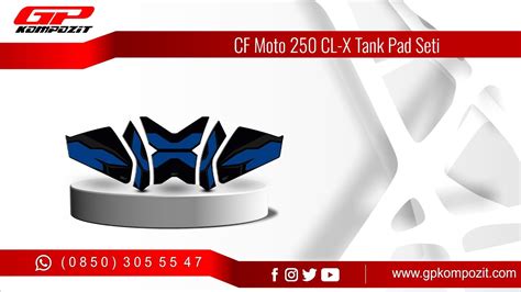 Gp Kompozit Cf Moto Cl X Uyumlu Tank Pad Seti Montaj Youtube