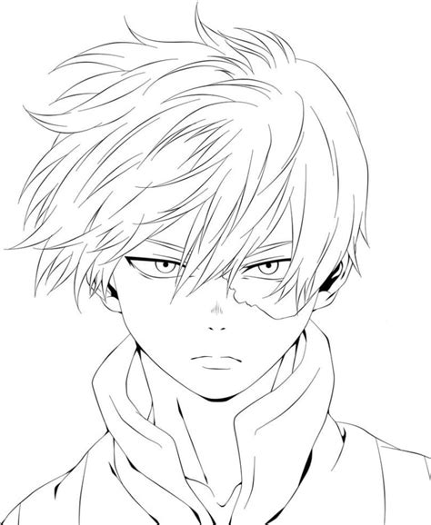 Coloriage de My hero Academia 100 Coloriages Dessin à Imprimer