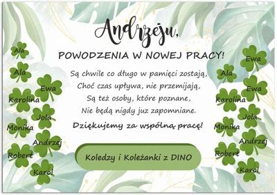 Mieszny Prezent Na Po Egnanie Z Pracy Yczenia