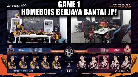 HOMEBOIS BERJAYA BANTAI JP HOMEBOIS VS JP MAL MY SEASON 1 YouTube