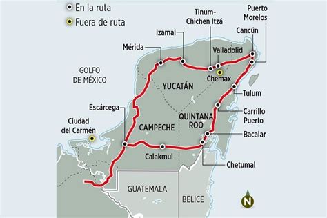 El Tren Maya Ruta