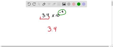 solved convert to decimal notation 3 4 ×10 6