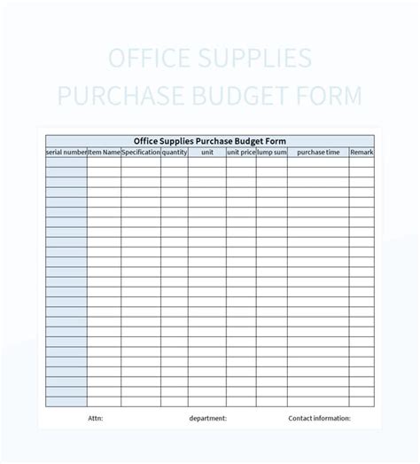 Items Office Supplies Purchasing Requisition Summary Form Purchasing