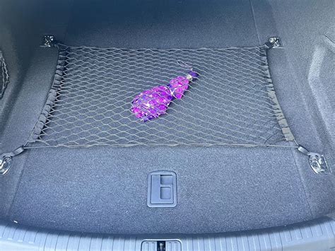 Amazon Floor Style Automotive Elastic Trunk Mesh Cargo Net For