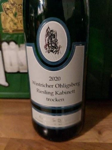 Erbhof St Michael Wintricher Ohligsberg Riesling Kabinett Trocken