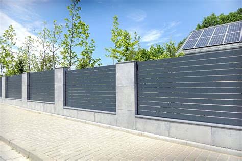 Ogrodzenie Aluminiowe Palisadowe Nowoczesne L Sk Ogrodzenia