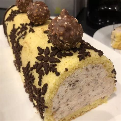 Bûche Ferrero Rocher Guy Demarle
