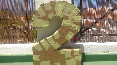 Cómo hacer un número de cartón 3D ideal para cumpleaños Cucumama