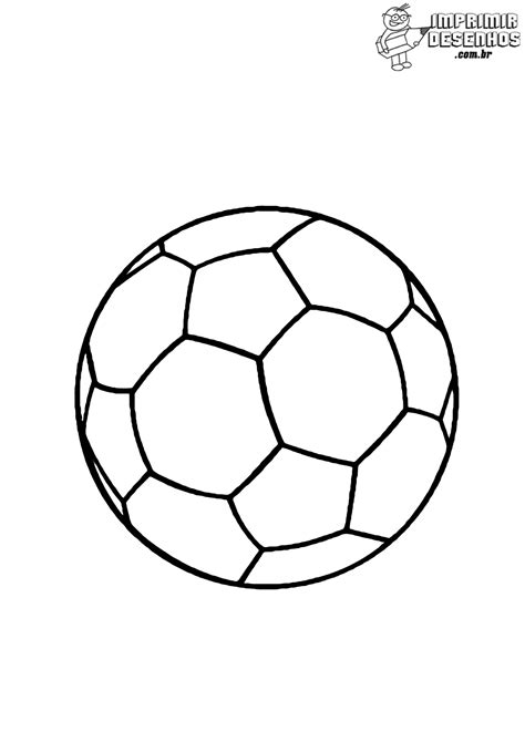 Bola De Futebol Para Colorir Imprimir Desenhos