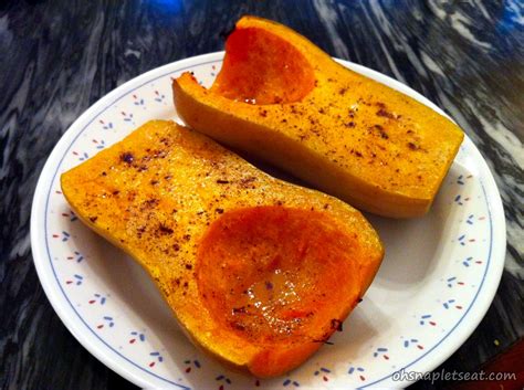 Oven Roasted Whole Butternut Squash Oh Snap Let S Eat