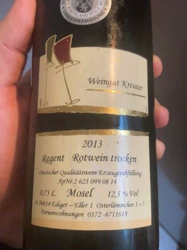 Weingut Kreuter Regent Trocken Vivino US