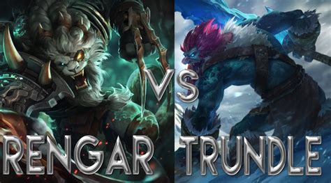 Skt T Bengi Rengar Jungle Vs Trundle Kr Lol Soloq Youtube