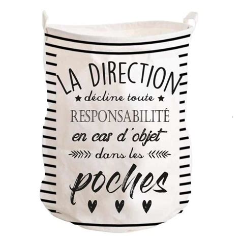 Pani Re Linge Coton Messages Beige La Direction D Cline Toute